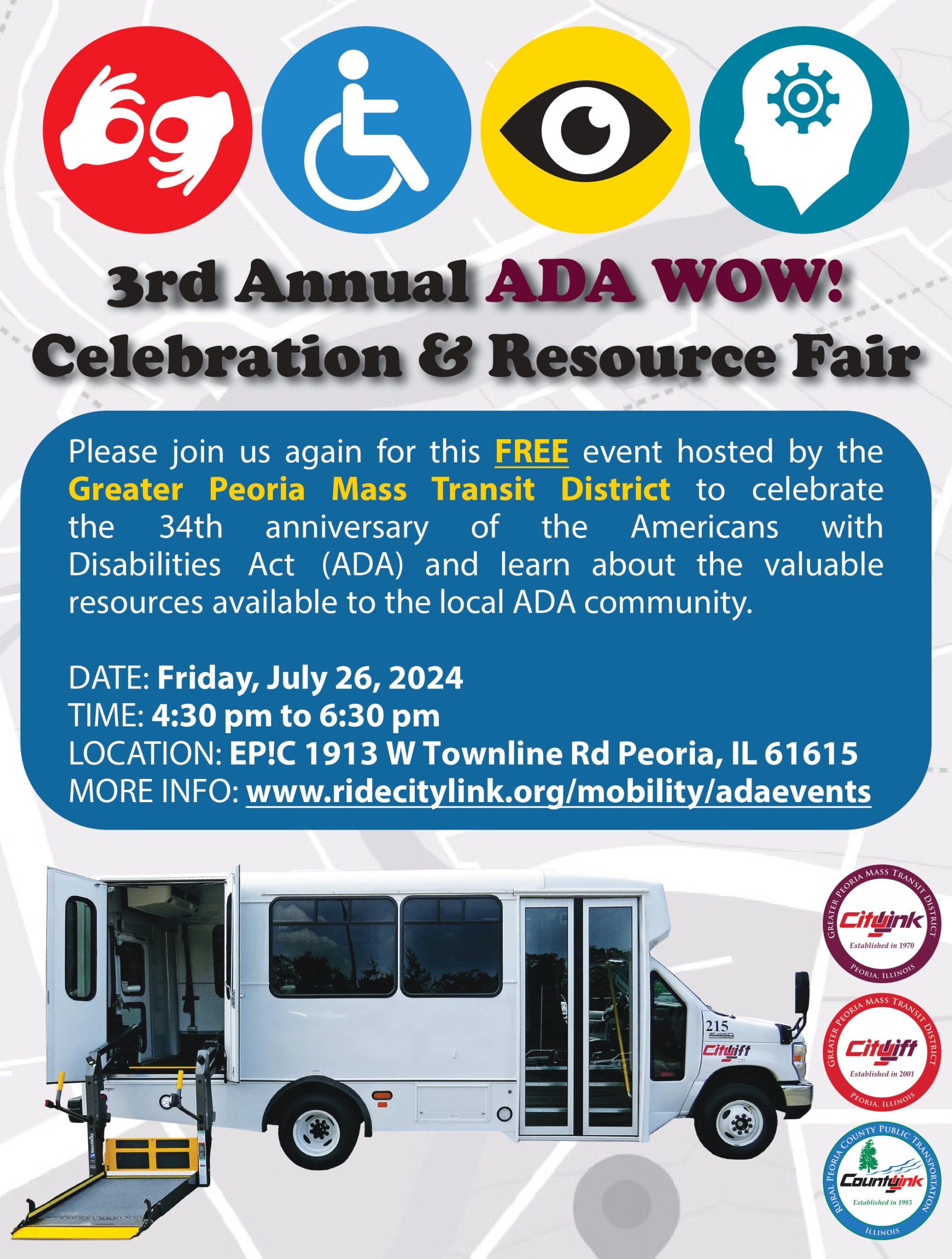 ADA Events - CityLink | Greater Peoria Mass Transit District