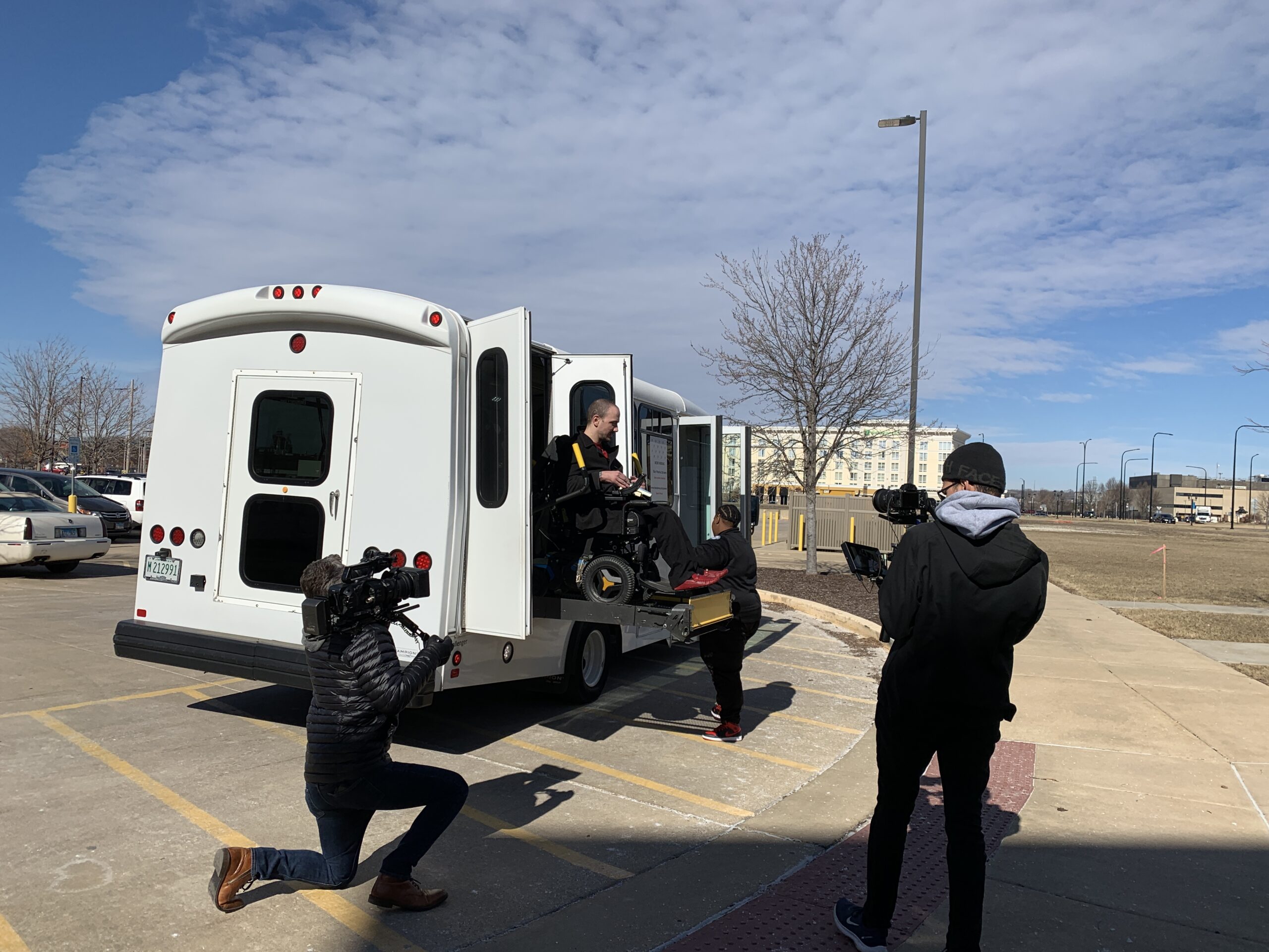 Behind the Scenes at CityLift Rider's Guide Video Shoot on February 21 ...