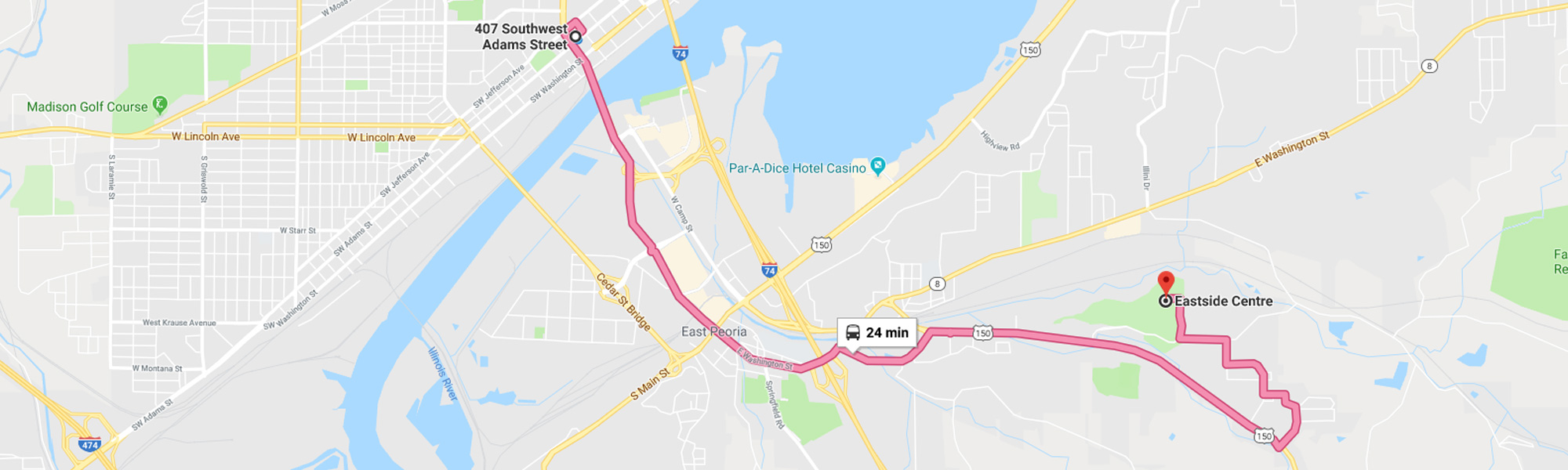 #9 East Peoria/EastSide - CityLink | Greater Peoria Mass Transit District