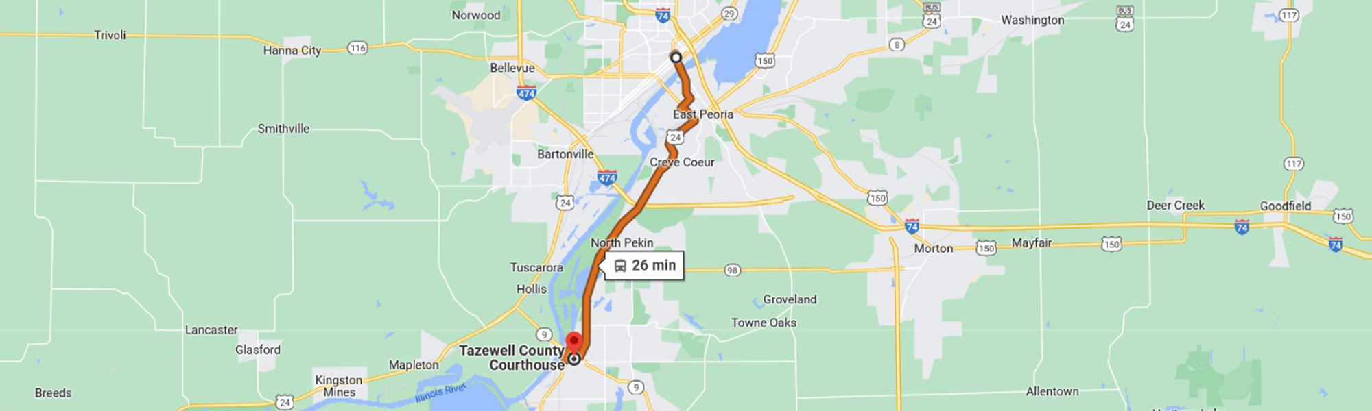 #23 Pekin Connector - CityLink | Greater Peoria Mass Transit District
