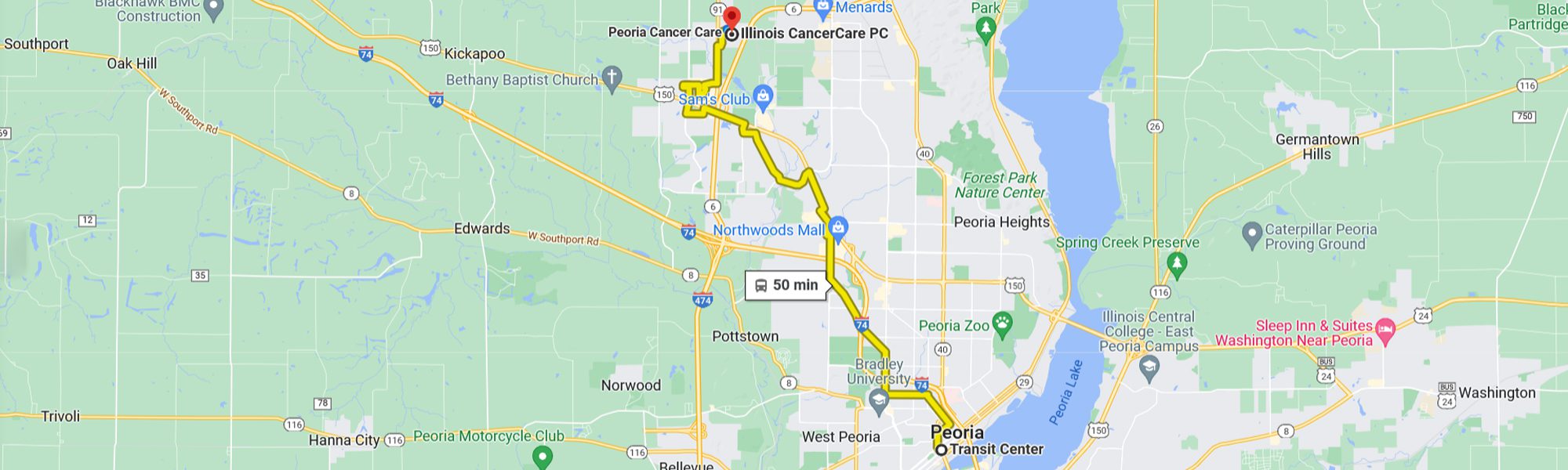 #3 Northwest Peoria - CityLink | Greater Peoria Mass Transit District